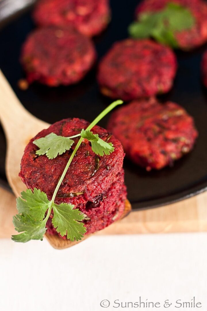 Beet Chop/Beetroot Patty | Playful Cooking