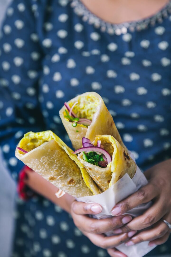 Kolkata Egg Roll - STREET FOOD - Playful Cooking