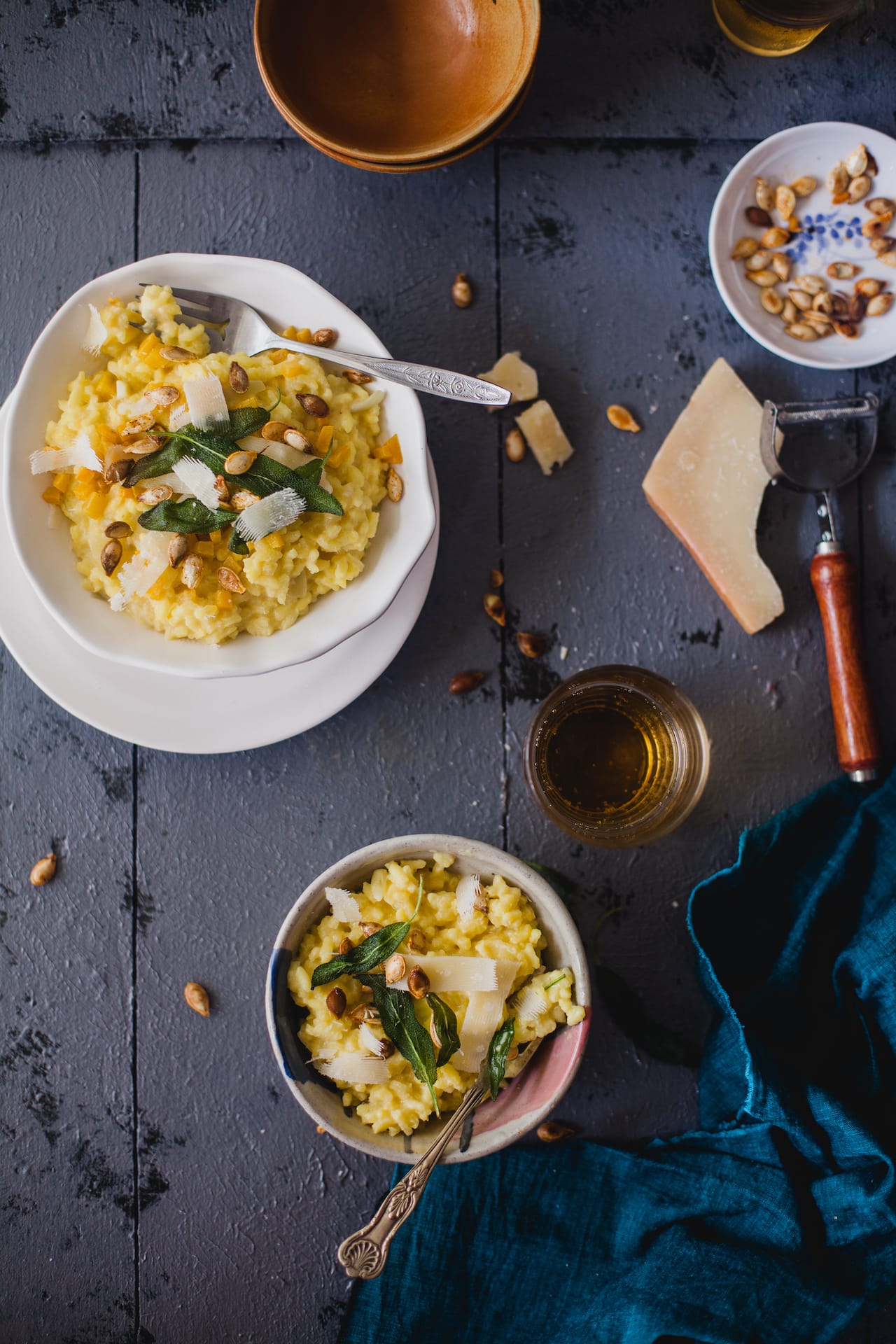 Roasted Pumpkin Risotto - Playful Cooking