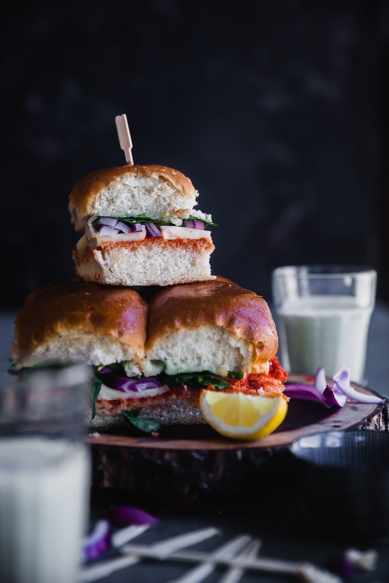 Palak Paneer (Spinach Cheese) Party Sliders - Playful Cooking