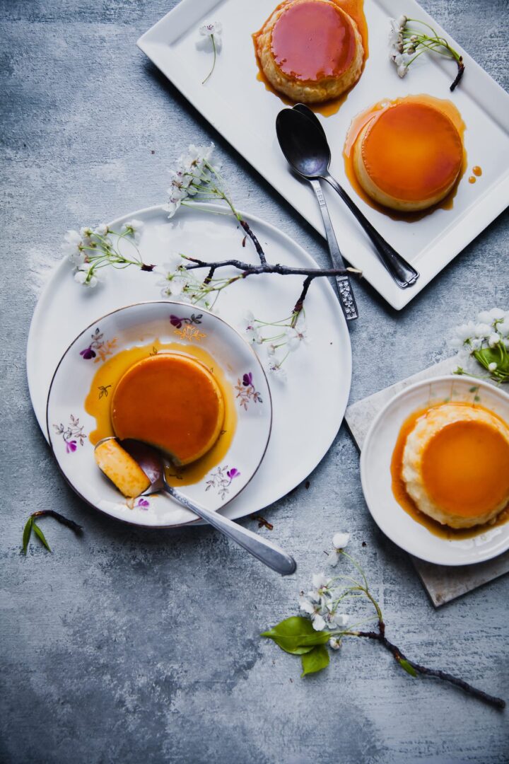 EASY Flan / Creme Caramel - with VIDEO - Playful Cooking