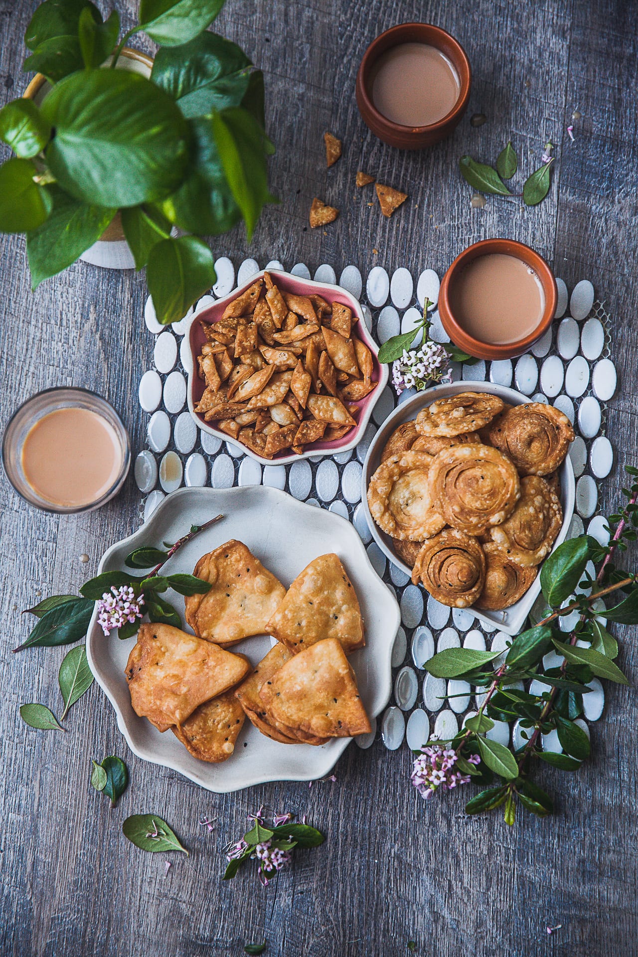 Namak Pare – Shaped Three Simple Ways! - Playful Cooking