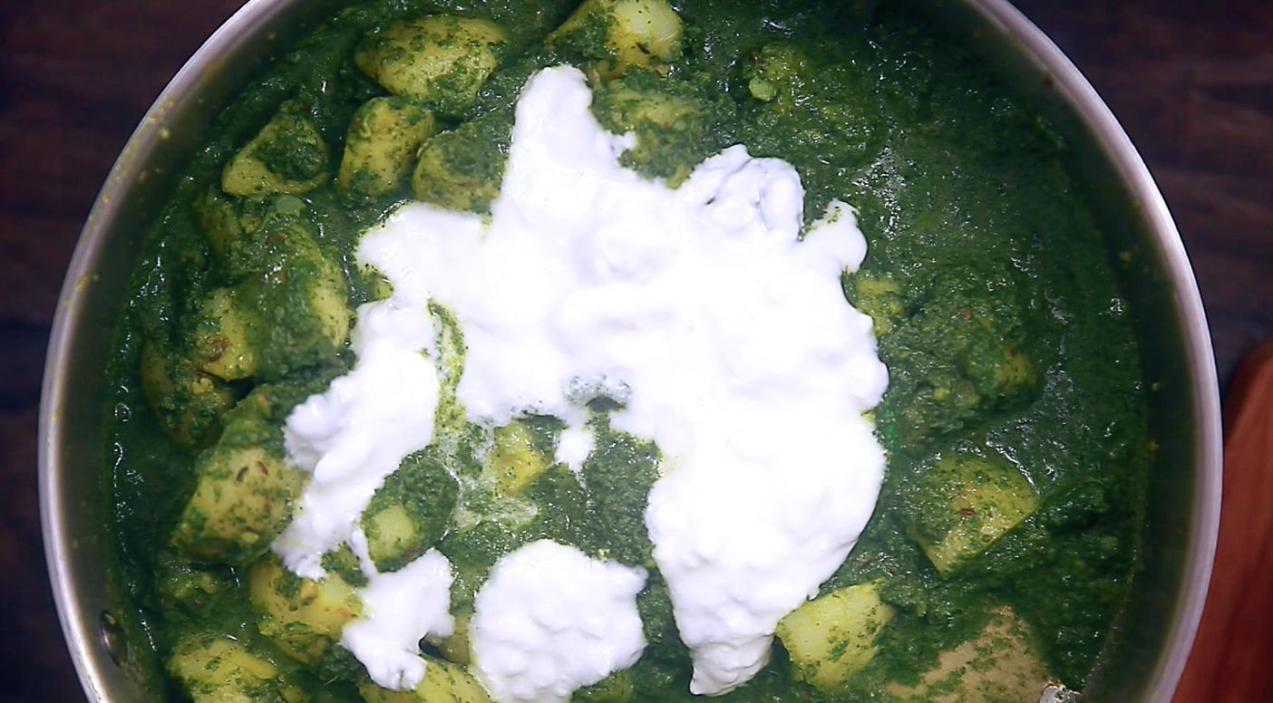 Pudina Aloo ( Potato Mint Curry) - EASY CURRY - Playful Cooking