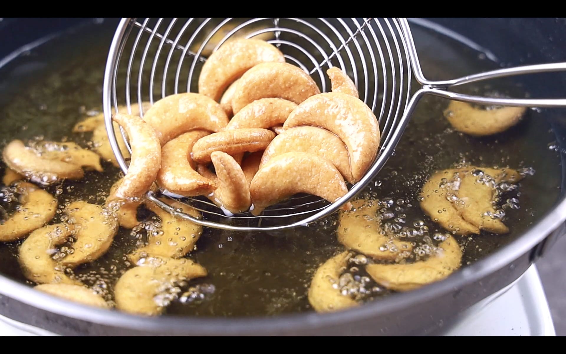 Kaju Biscuits - CASHEW SHAPED crunchy crackers - Playful Cooking