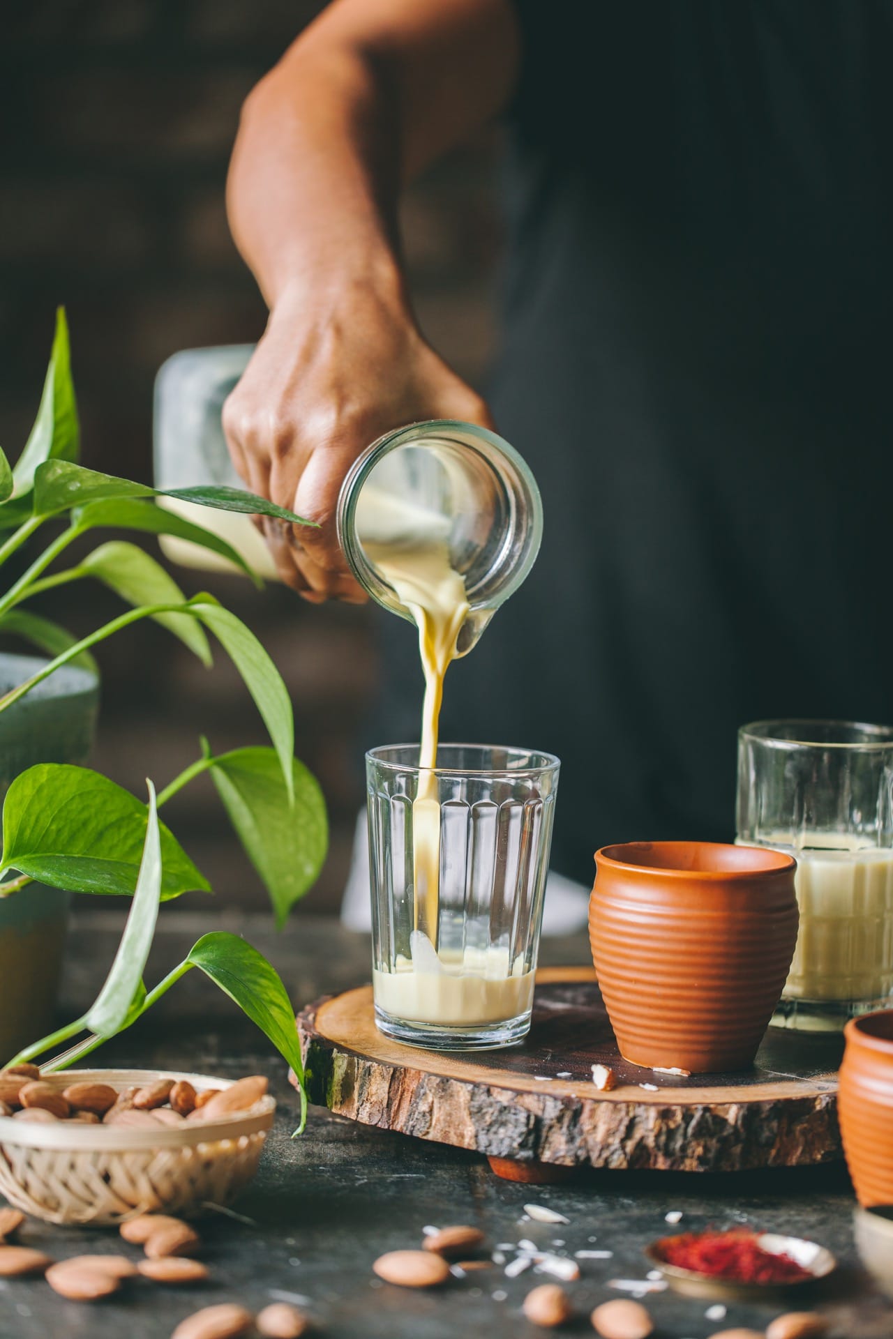 Badam Doodh - INDIAN DRINKS - Playful Cooking