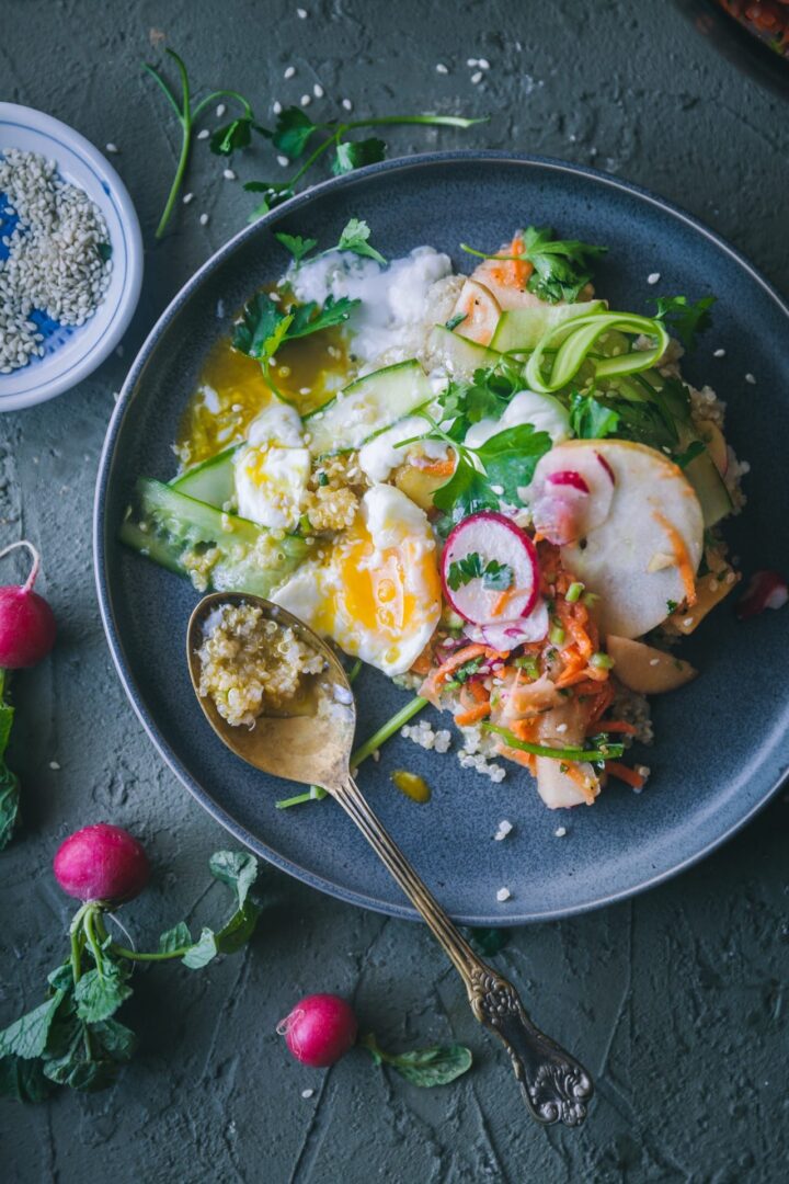Crunchy Salad Served 4 Ways! - WEEKNIGHT MEAL - Playful Cooking