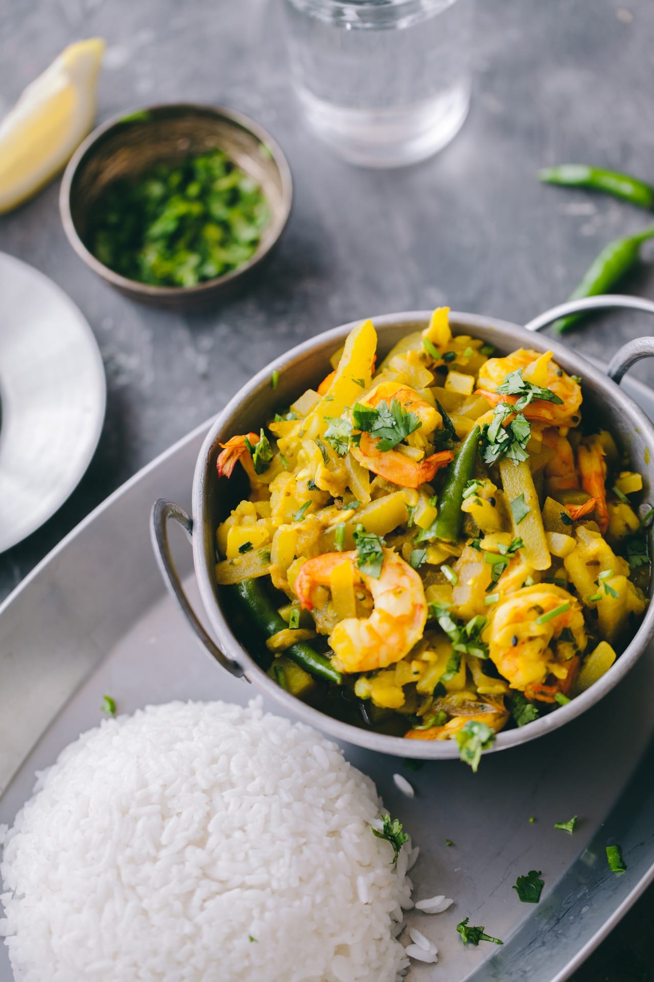 Lau Chingri - Bottle Gourd with Shrimp - Playful Cooking