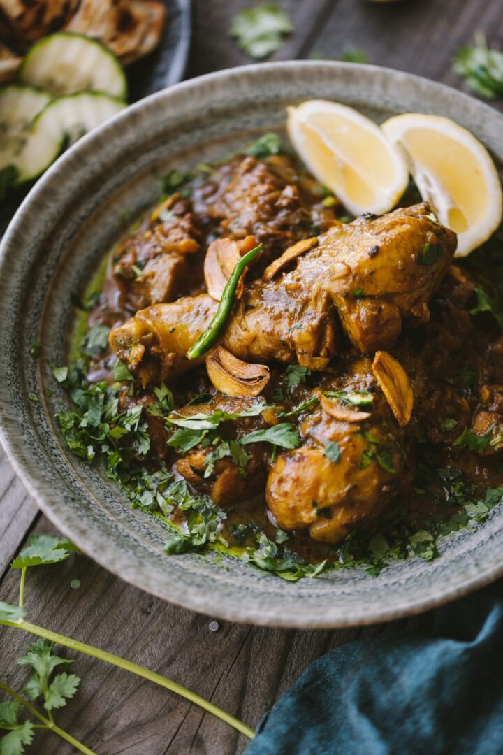 Garlic Chicken Curry - Lehsuni Murgh | Playful Cooking