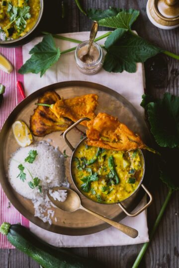 Zucchini Moong Dal - SUMMER DAL RECIPE - Playful Cooking