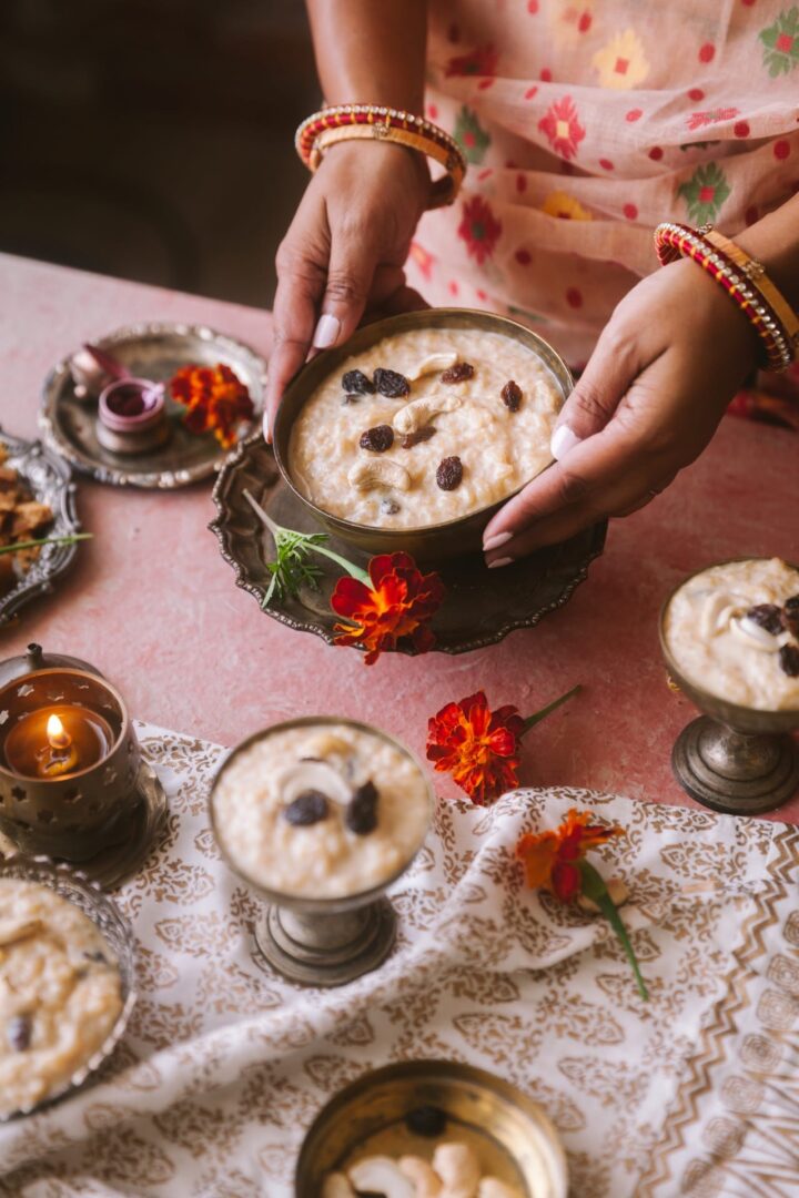 Khejur Gurer Payesh - BENGALI RICE PUDDING - Playful Cooking
