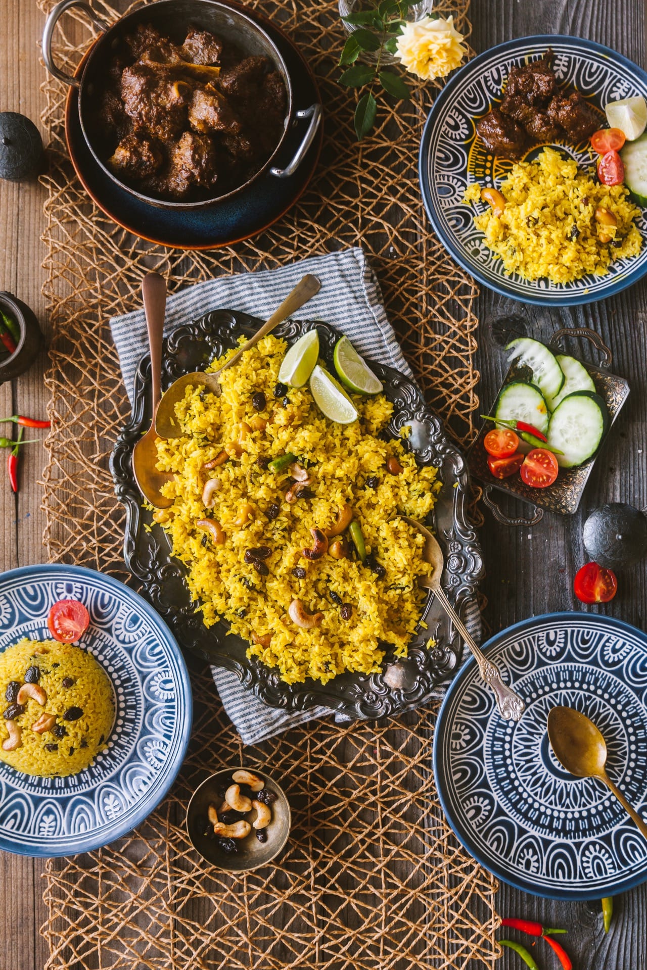 Basanti Pulao - (MISHTI PULAO) SWEET PILAF - Playful Cooking