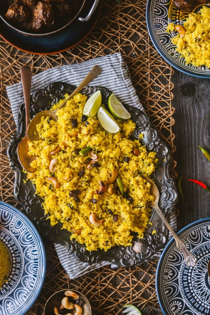 Basanti Pulao - (MISHTI PULAO) SWEET PILAF - Playful Cooking