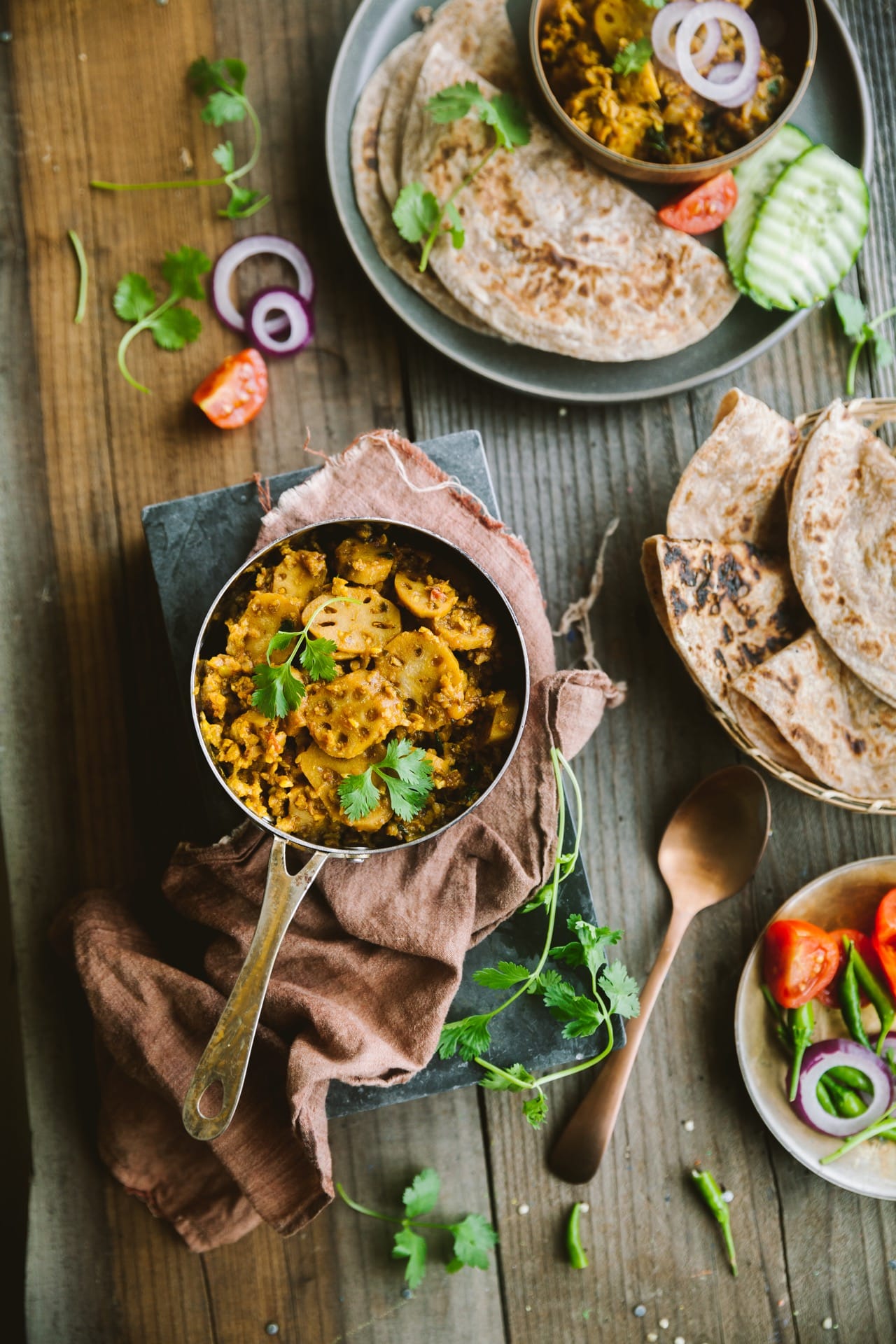 Kamal Kakdi - LOTUS STEM CURRY - Playful Cooking