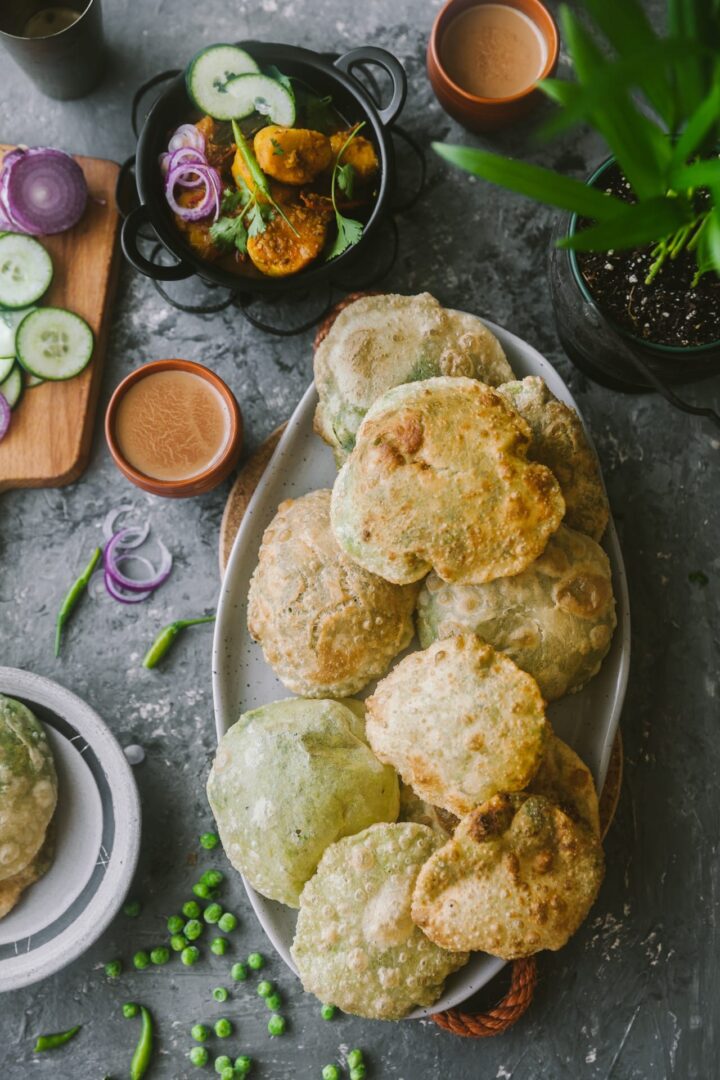 Koraishuti Kochuri - Motorshuti Kochuri \ Matar ki Poori - Playful Cooking