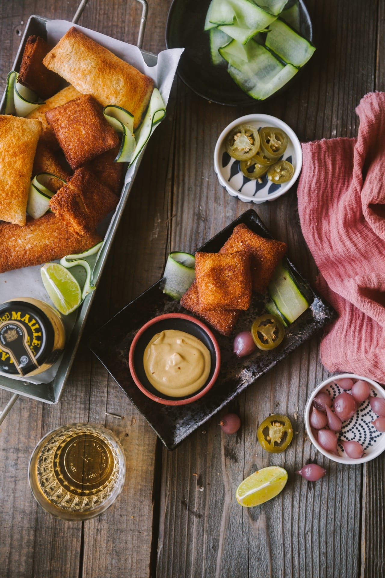 Mac and Cheese Bread Bites - FRIED OR BAKED - Playful Cooking