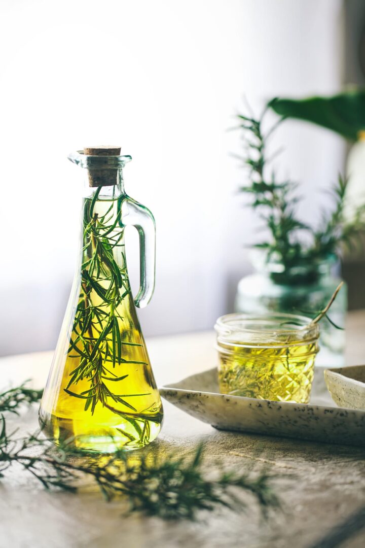 Rosemary Garlic Infused Oil - EASY CONDIMENT | Playful Cooking