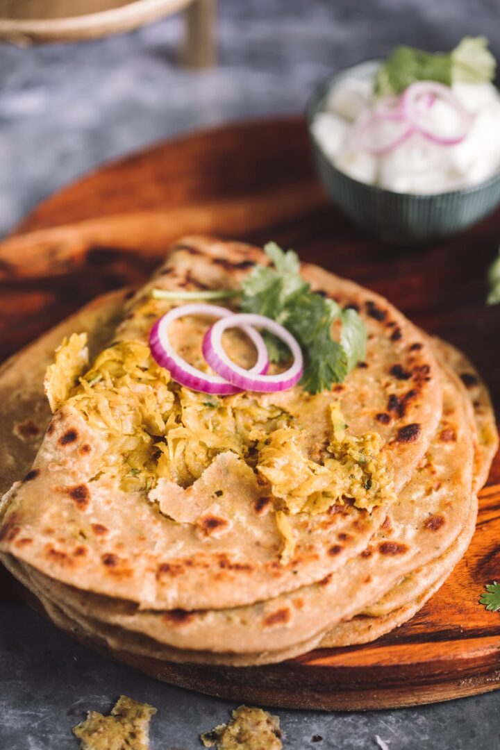 Mooli Paratha/Indian Flat Bread with Radish | Playful Cooking