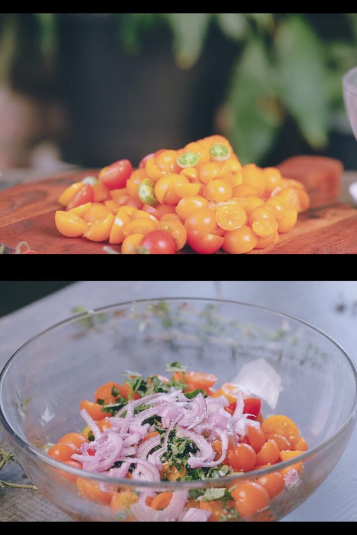 Spaghetti al Pomodoro Crudo - Playful Cooking